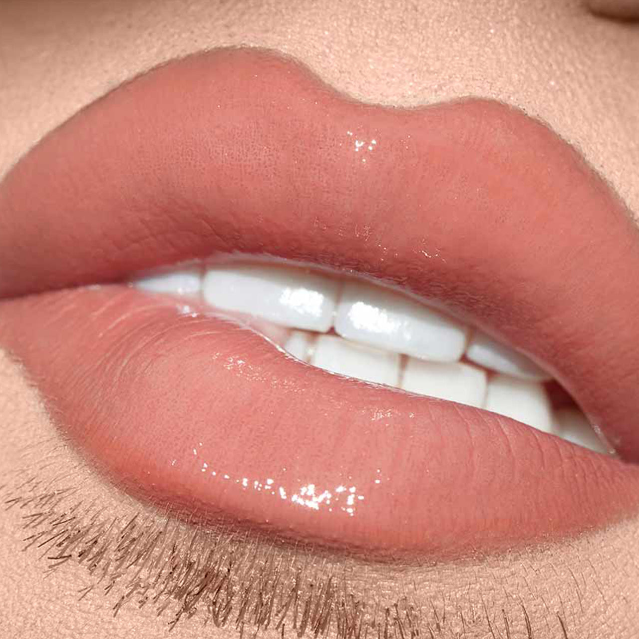 Lunar Beauty Aura Lip Gloss – Nude Pink Undertone – Lunar Beauty™